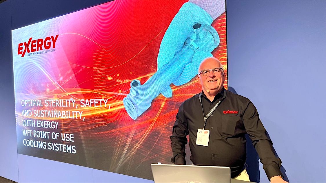 Exergy LLC - Frank Sage gave his presentation at LOUNGES | Hebmueller GROUP